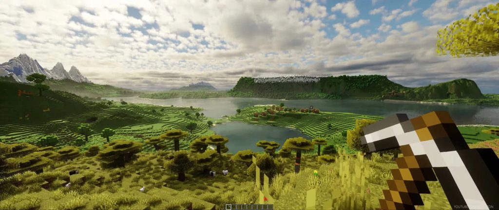 Distant Horizons: A Level of Detail Mod Minecraft Resources