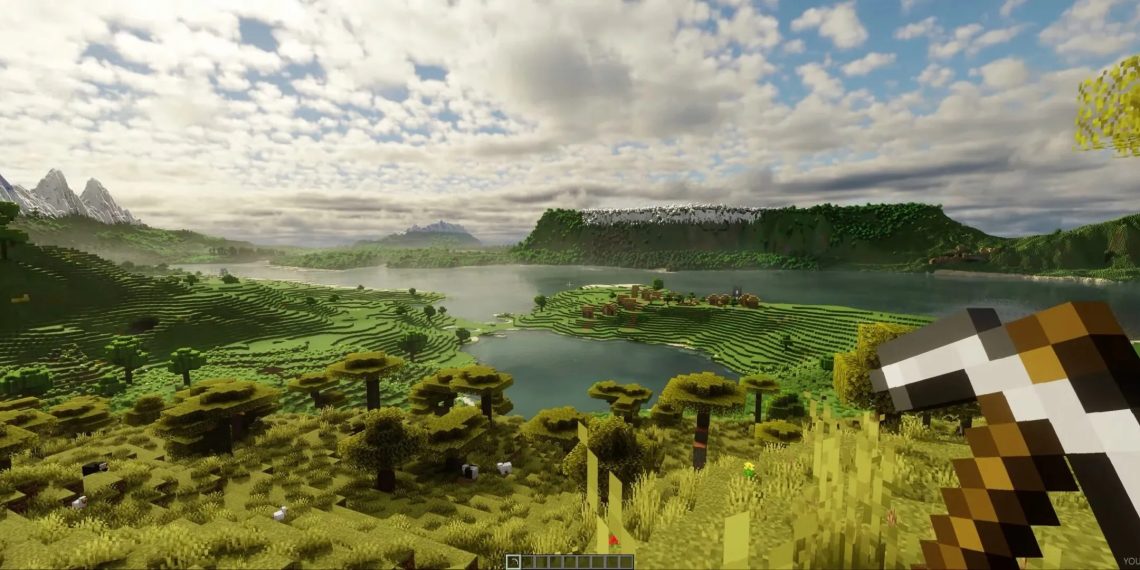 Distant Horizons: A Level of Detail Mod Minecraft Resources